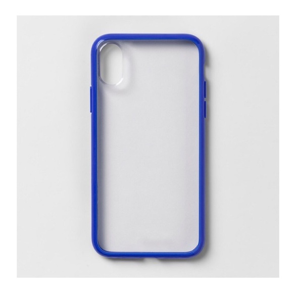 Accessories | New Apple Iphone X Clear Case W Bumper Frame | Poshmark